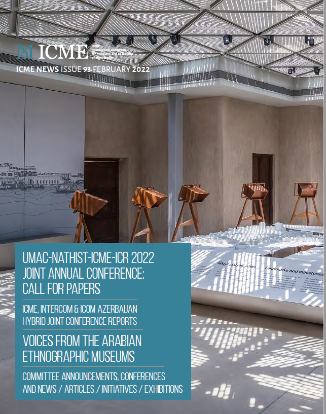 ICME Newsletter 93/2022 - ICOM ICME - ICOM ICME